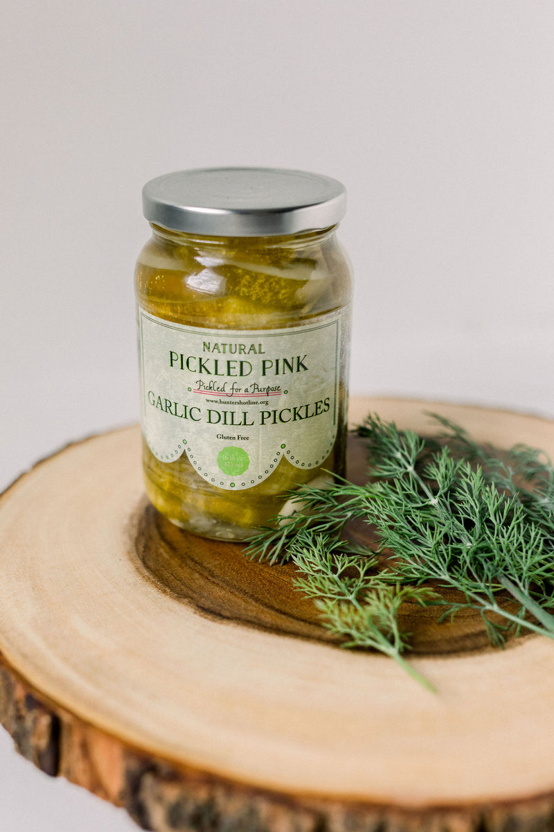 GARLIC DILL PICKLES – Pickled Pink Foods